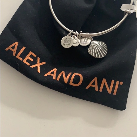 Alex and Ani | Jewelry | Alex And Ani Shell Bracelet | Poshmark